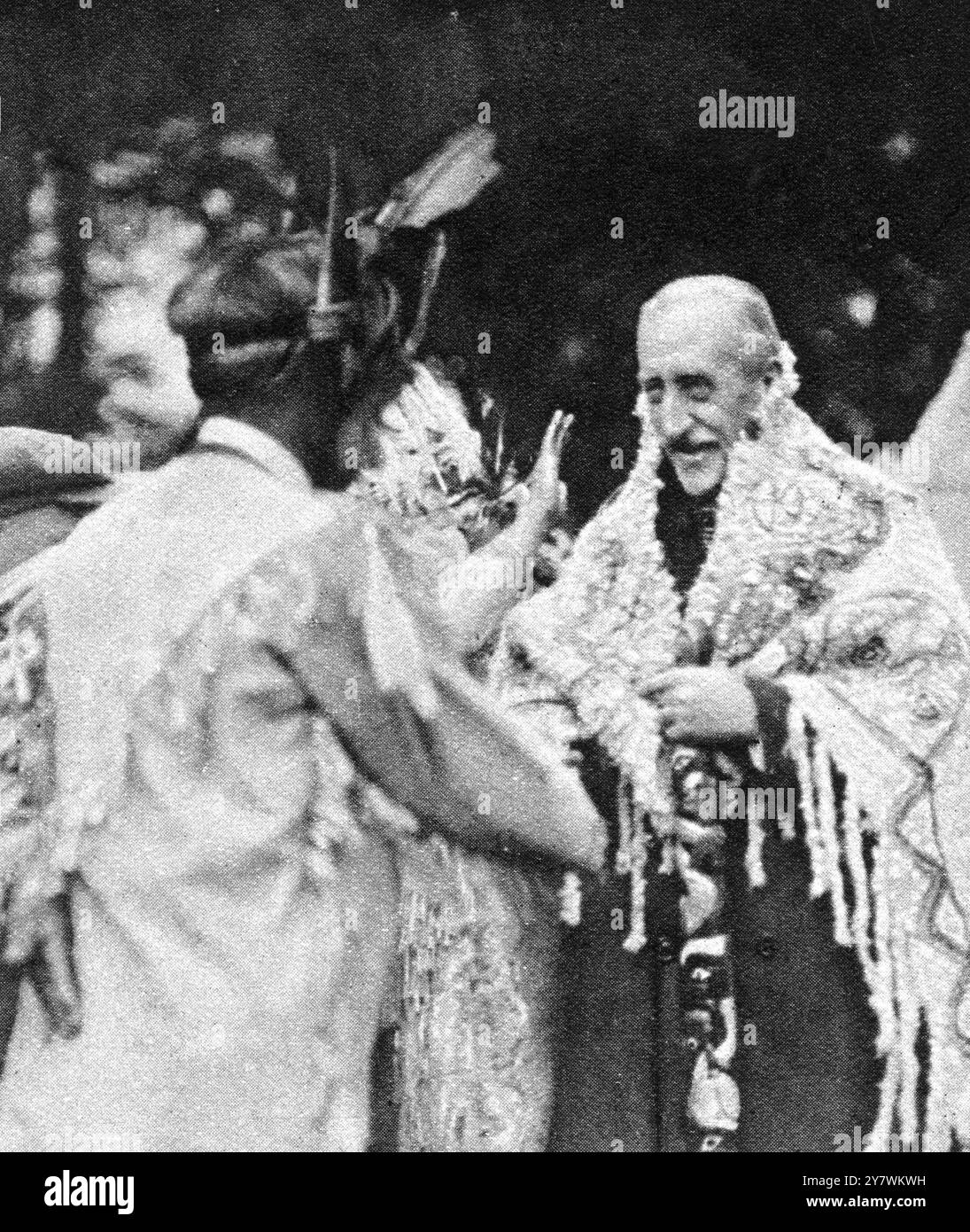 Governor General of Canada Lord Willingdon made a blood chief by Indian ...