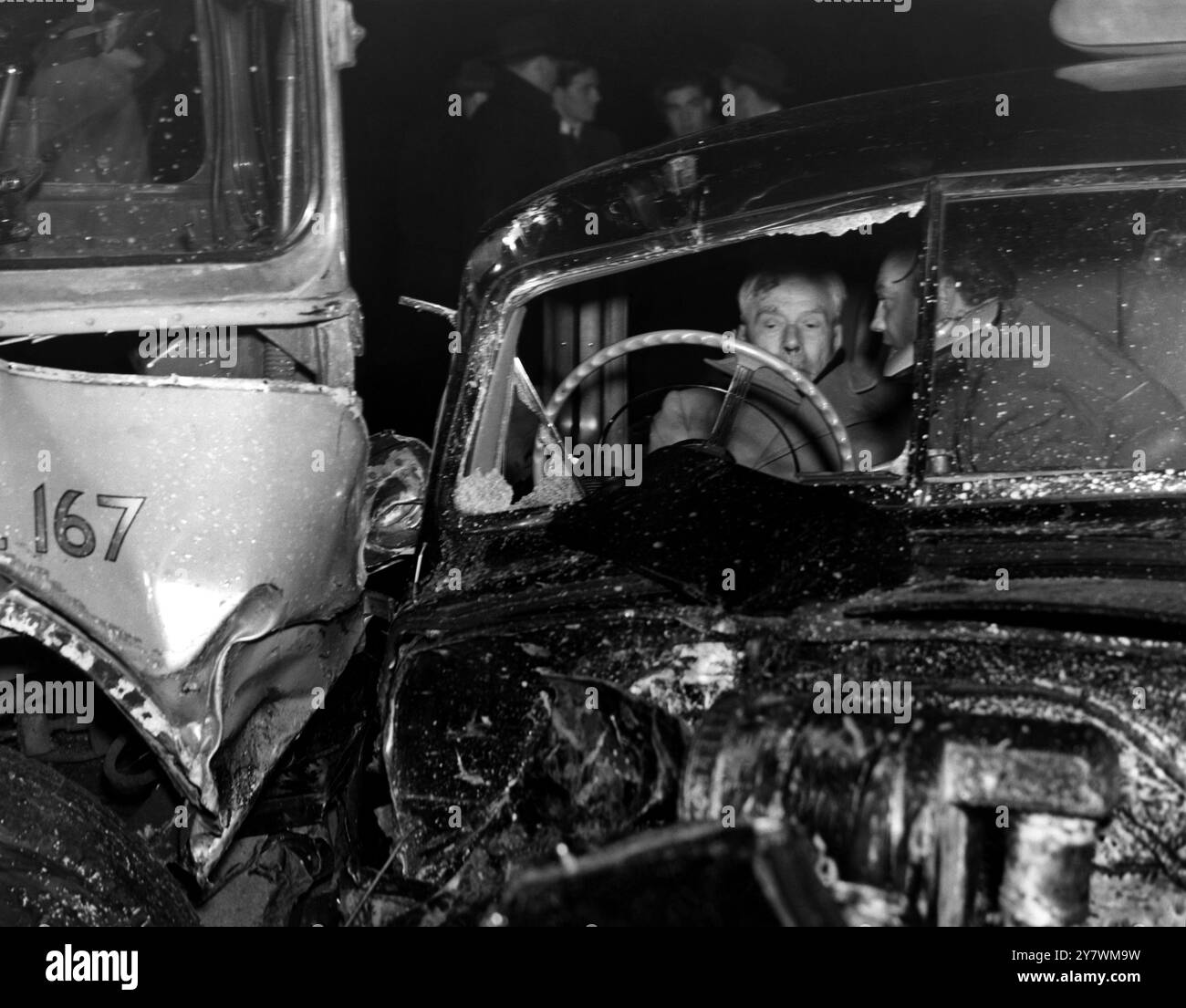 1950s car crash hi-res stock photography and images - Alamy