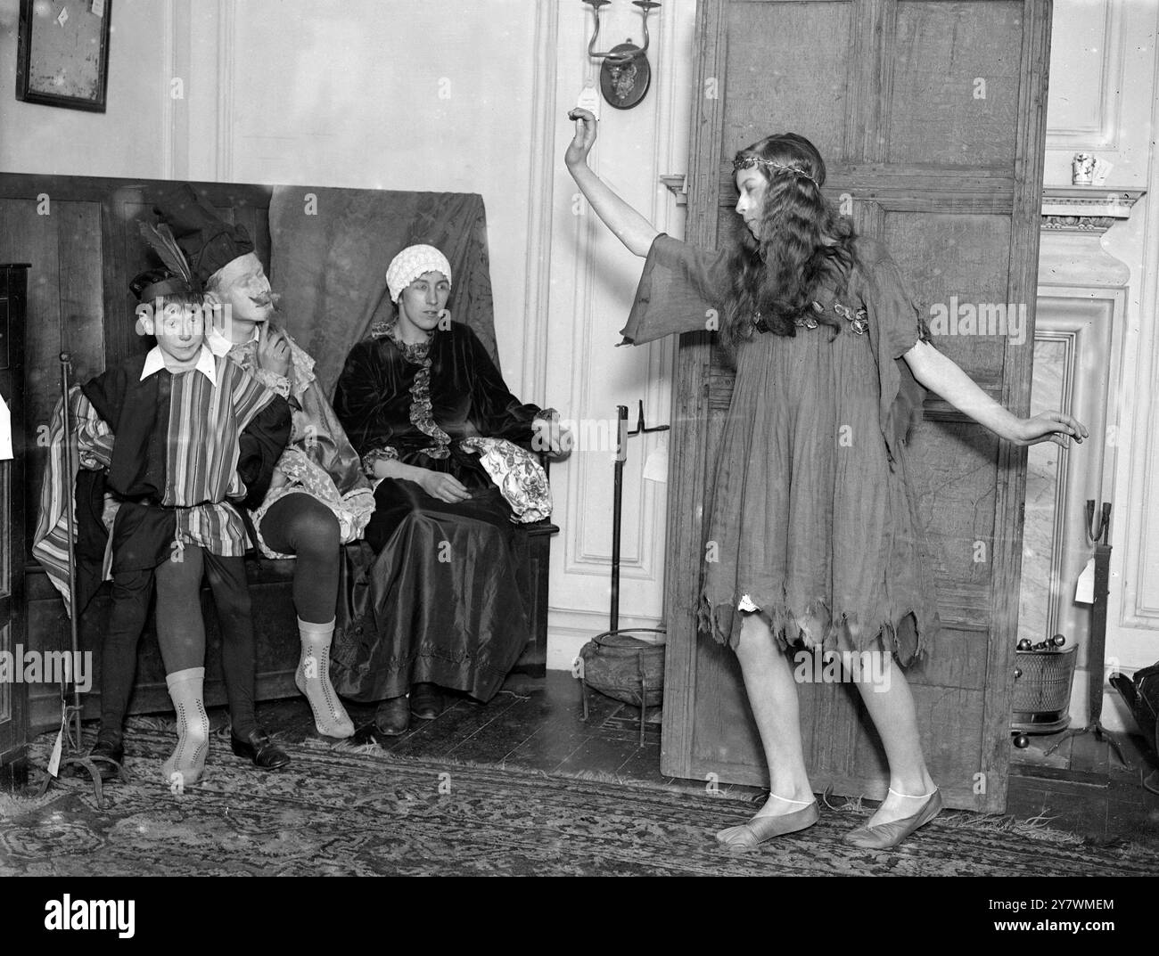 The dancing scene from Shakespeare ' s " Twelfth Night " , being ...