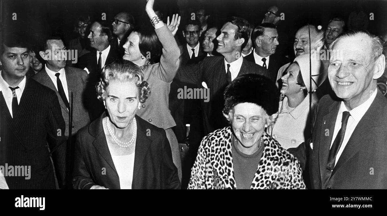 Copenhagen , Denmark - Waving to the delighted crowd , Princess ...