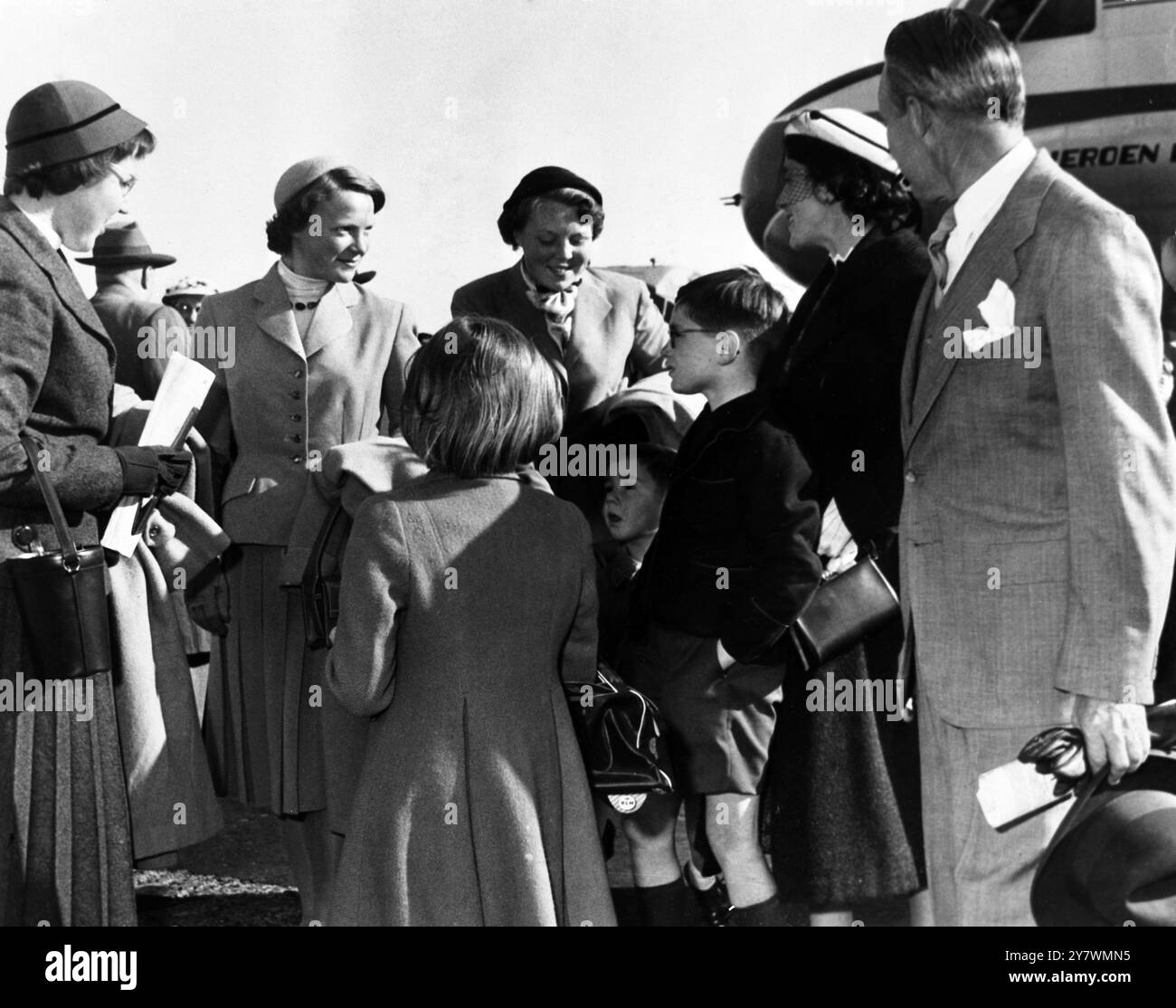 Copenhagen , Denmark - Princess Beatrix and Princess Irene of the ...