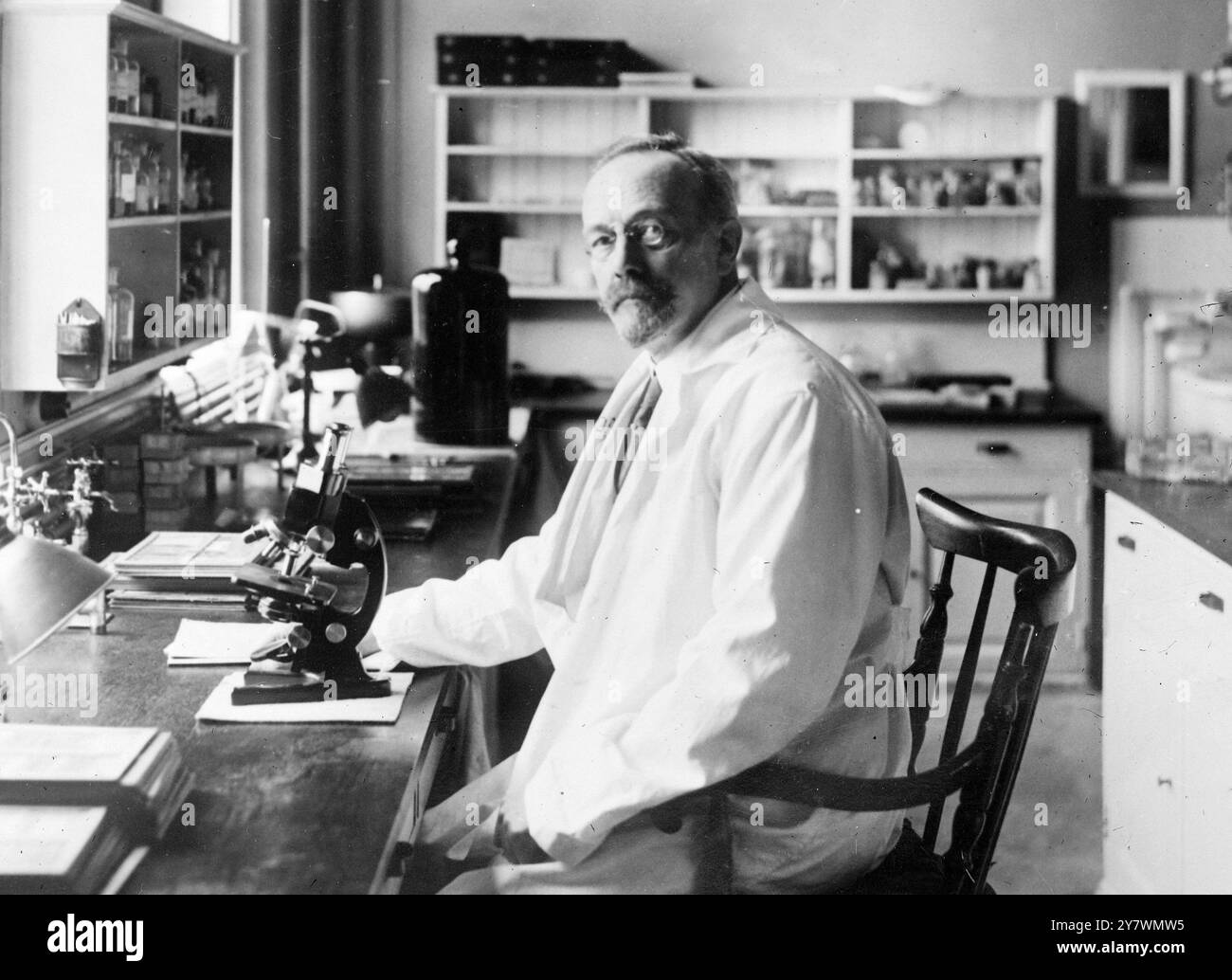 Prof . Johannes Fibiger , the distinguished Danish biologist , who has ...