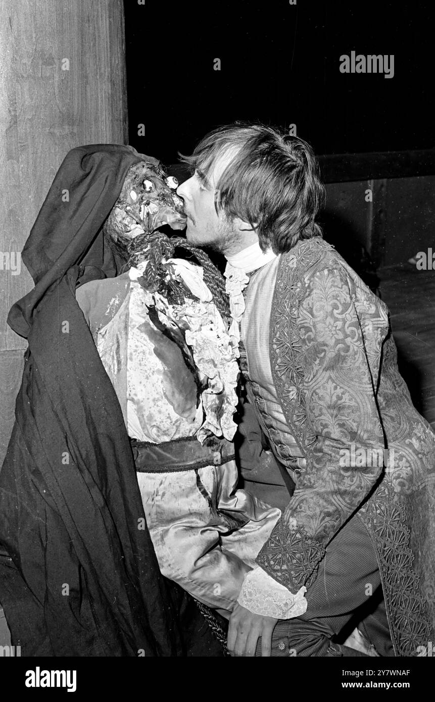 Actor Peter Eyre during rehearsals for Benito Cereno at London's ...
