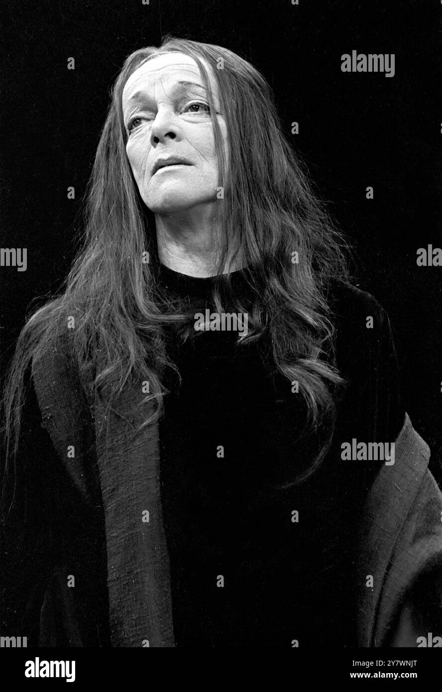 Arms outstretched , actress Beatrix Lehmann portrays Hecuba , the title ...