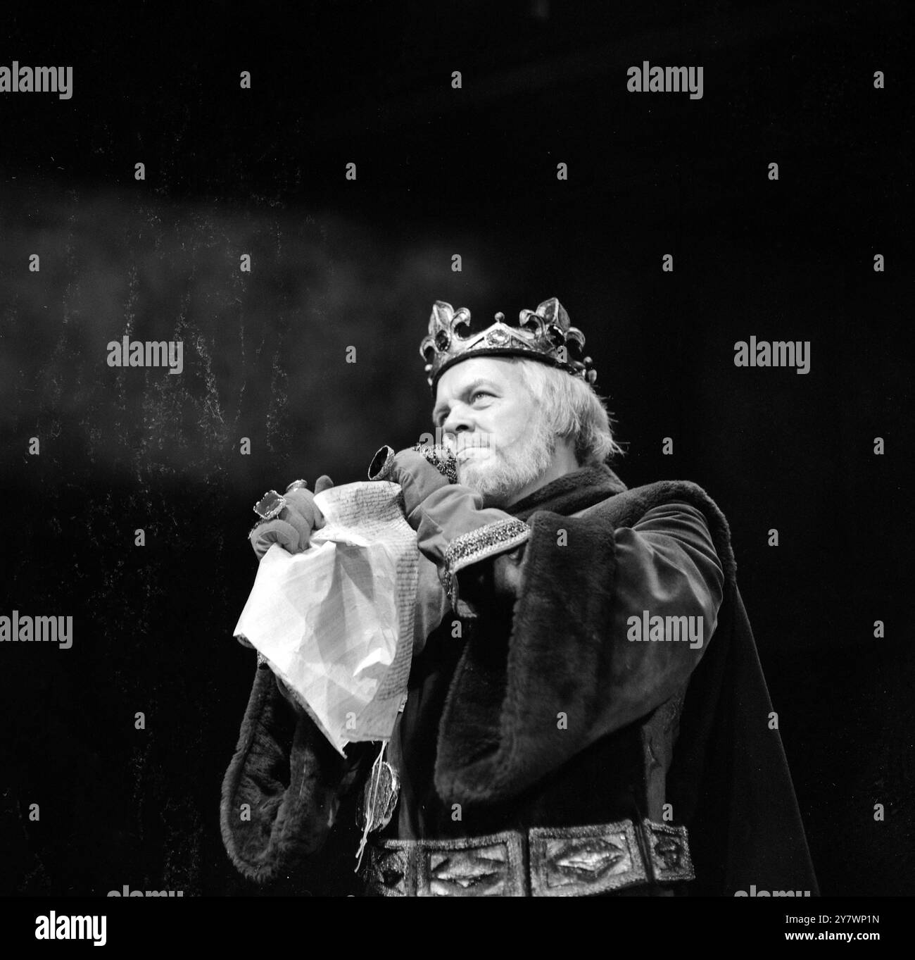 King John alias actor Patrick Wymark made history again today on stage ...