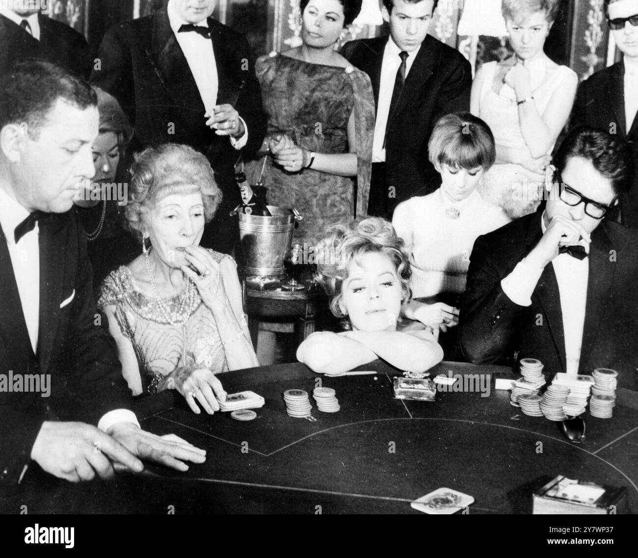 Monte Carlo, Monaco : American Actor Warren Beatty alias Barney Lincoln ...