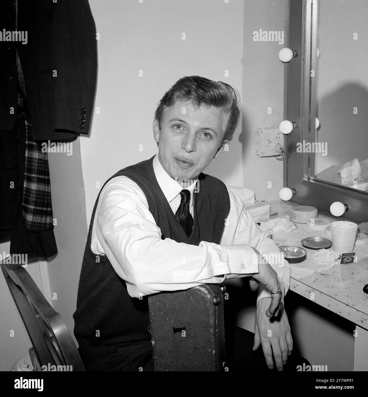 The Bermondsey , London born singer actor Tommy Steele is pictured in ...