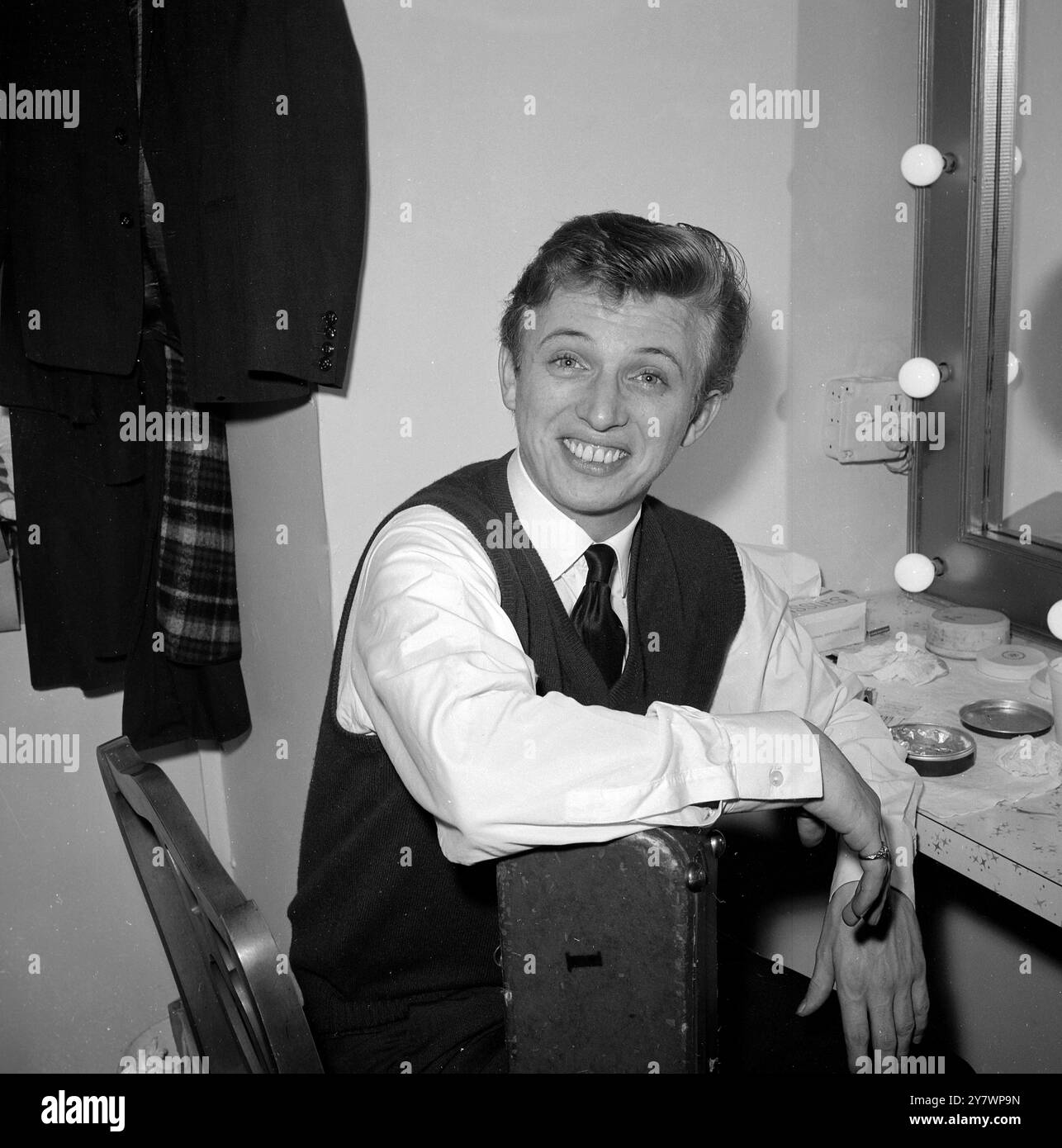 The Bermondsey , London born singer actor Tommy Steele is pictured in ...