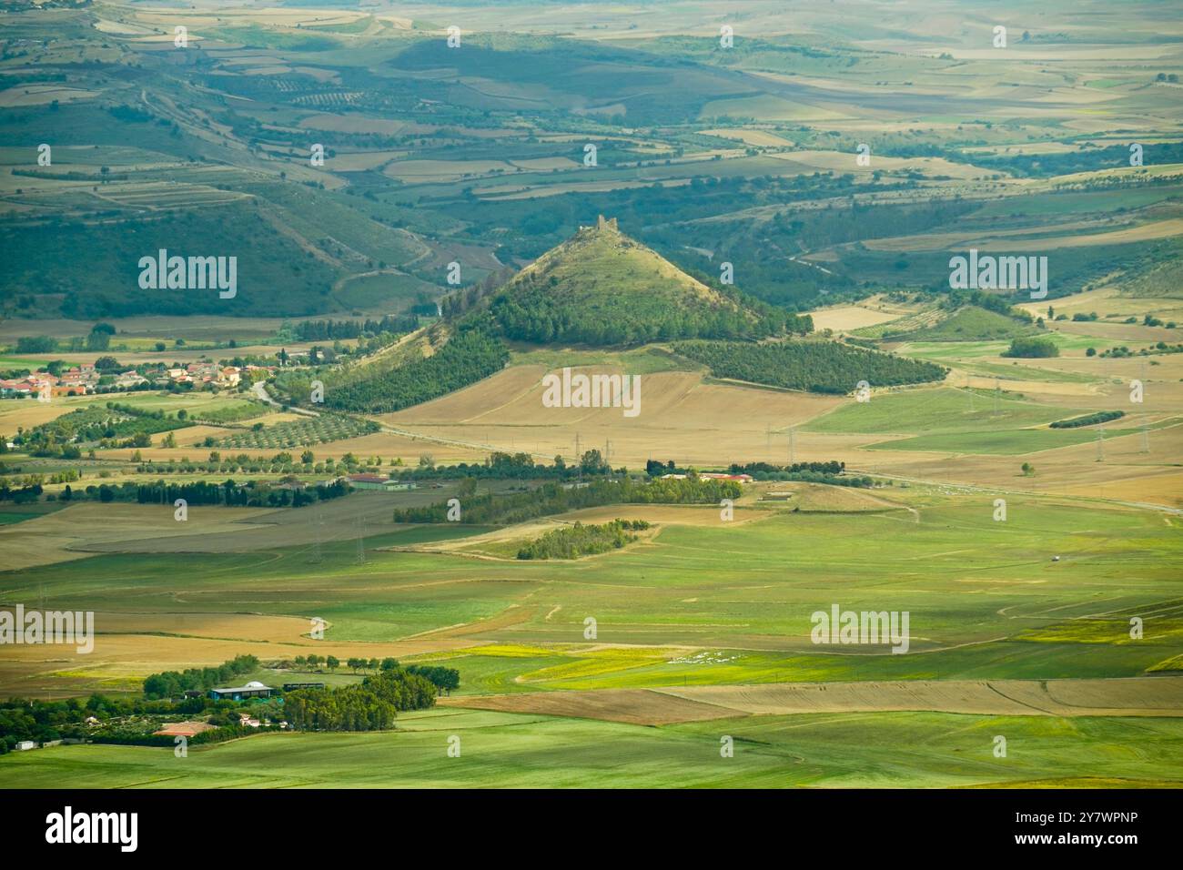 Las Plassas Castle, Barumini, Sardinia, Italy Stock Photo - Alamy