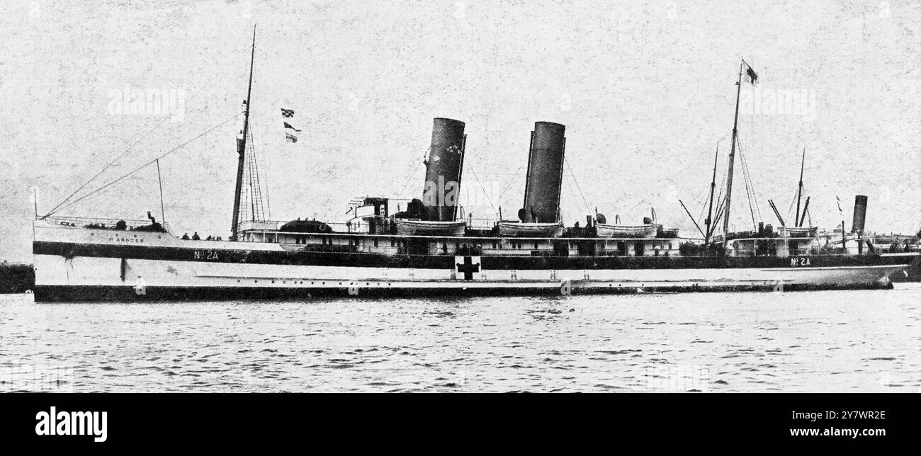 World War I Hospital Ship St Andrew arrives at Southampton brings ...