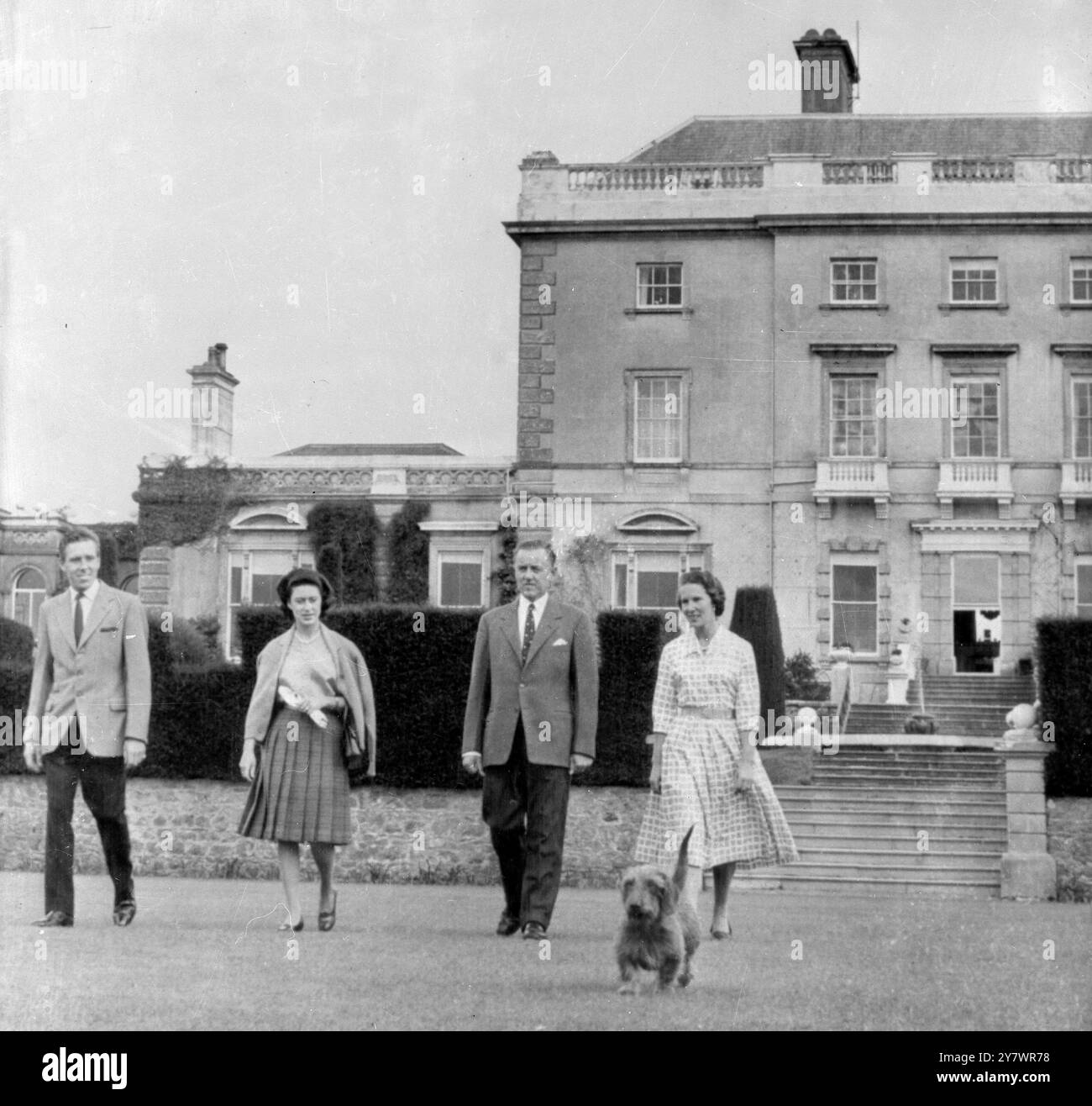 Abbeyleix , Ireland : H R H Princess Margaret and her husband , the ...