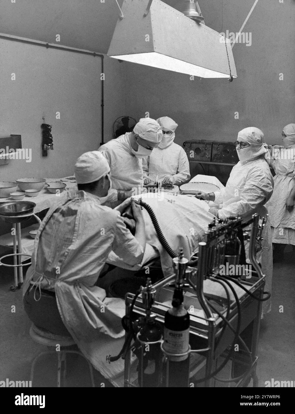 medical procedure / operation - doctor and nurses in hospital, probably ...