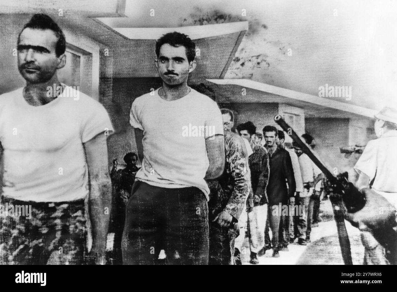 Captured rebels - first picture from Havana This picture , the first ...