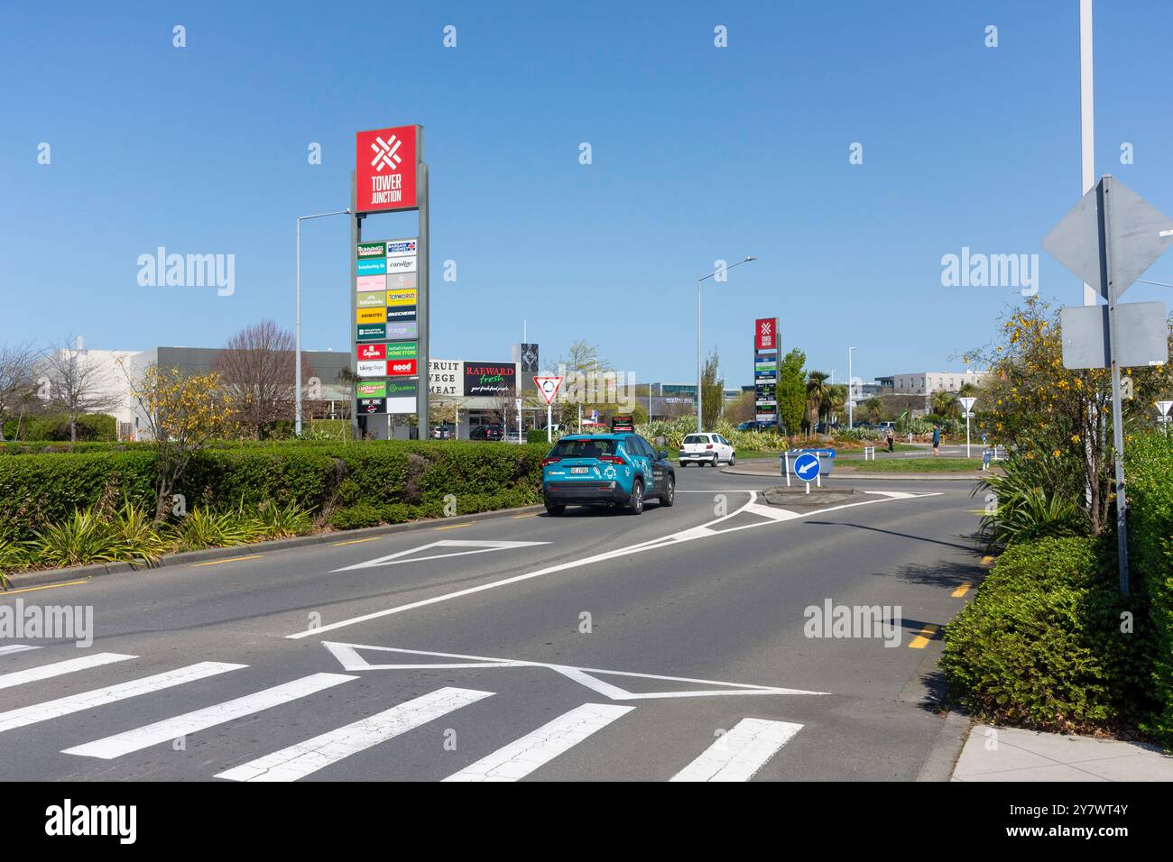 Tower Junction shopping centre, Addington, Christchurch (Ōtautahi ...