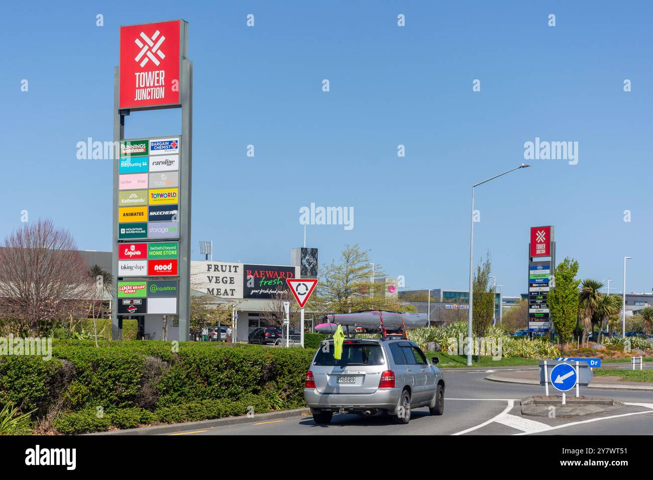 Tower Junction shopping centre, Addington, Christchurch (Ōtautahi ...