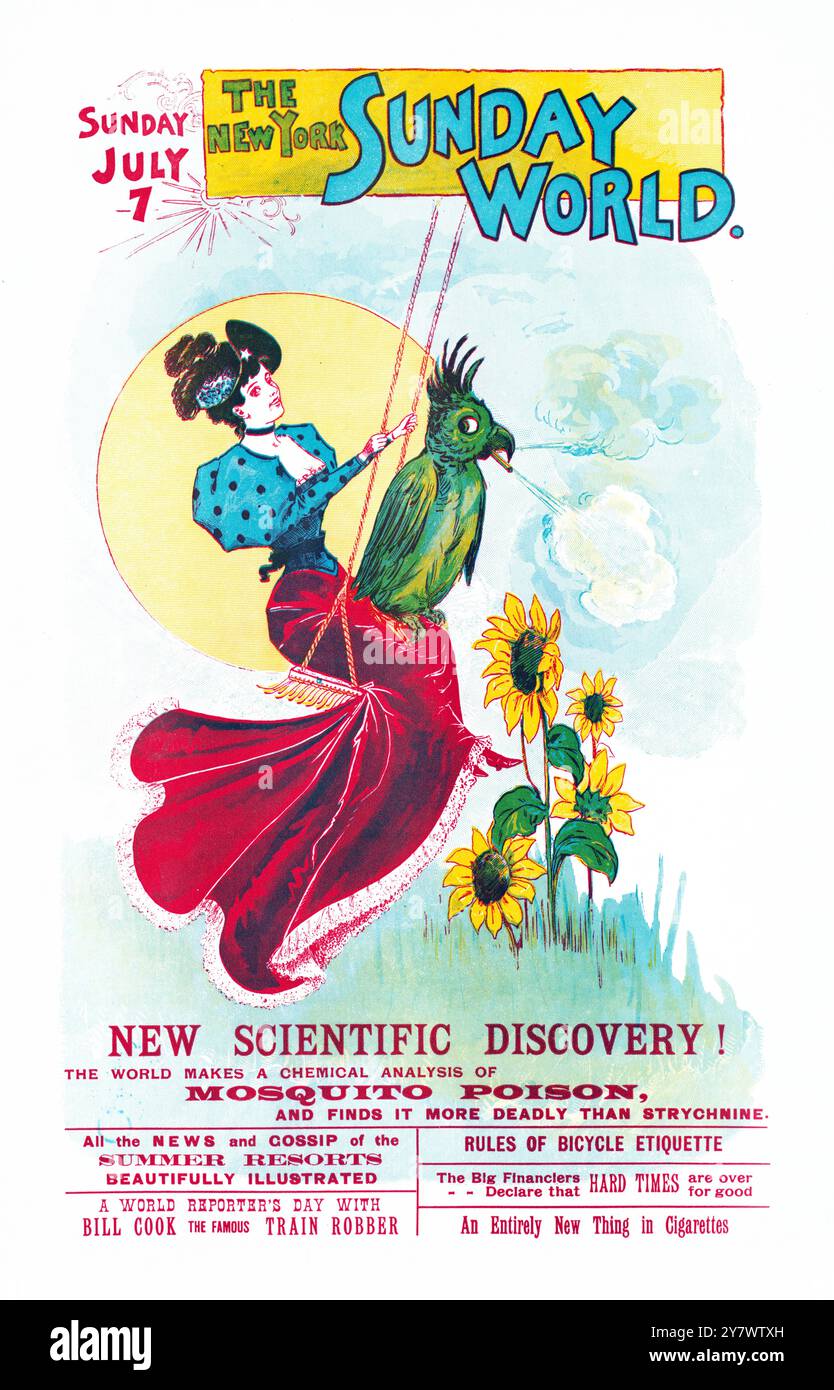 Old newspaper new york Cut Out Stock Images & Pictures - Alamy