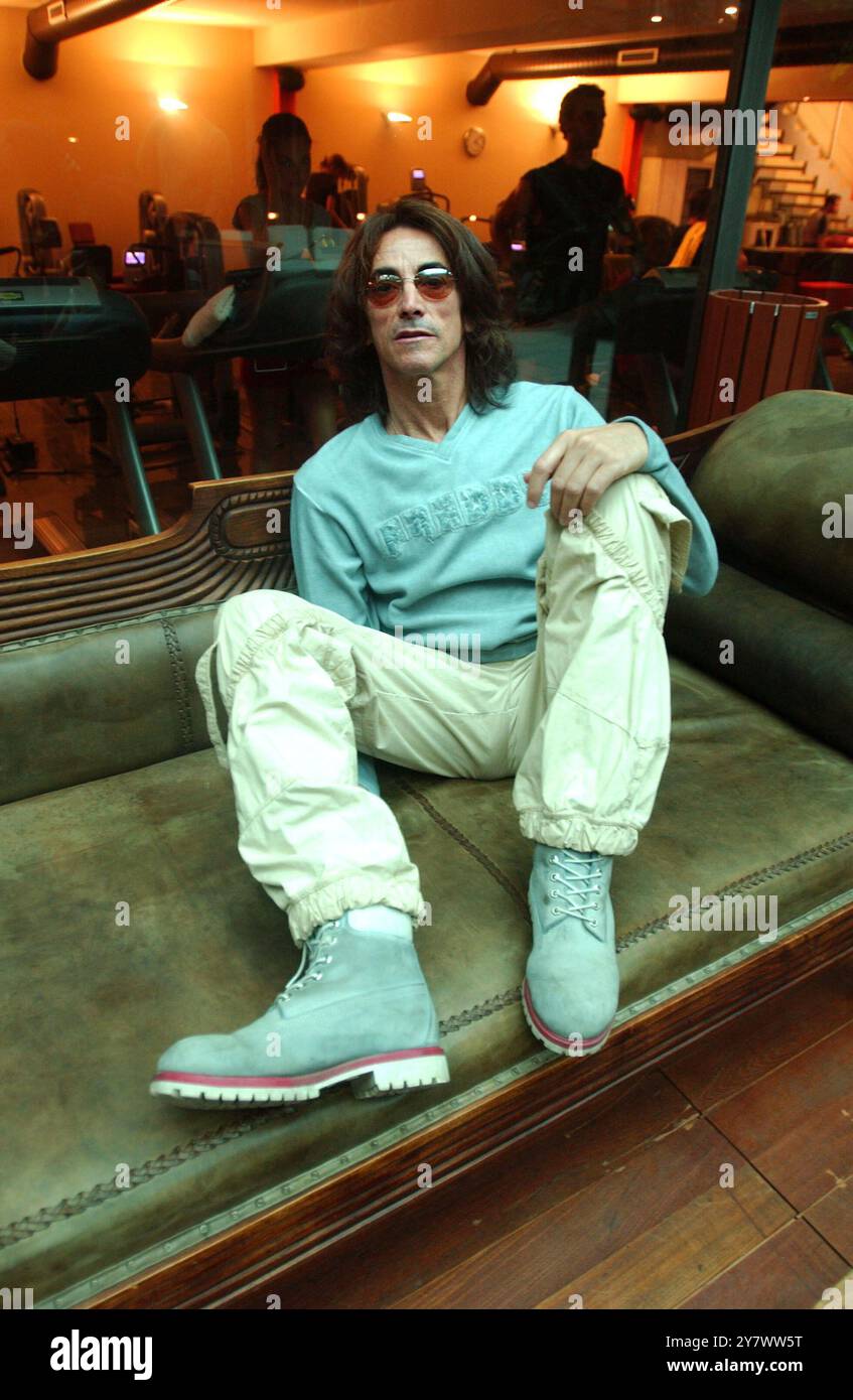 Milan Italy 03/10/2003: Alberto Fortis, Italian singer, during the ...