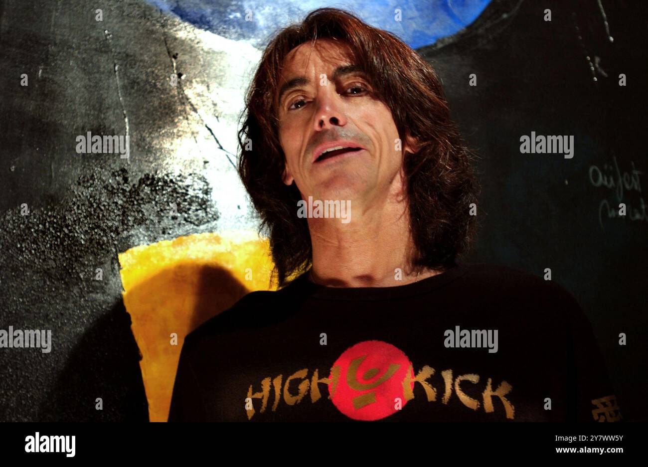 Milan Italy 03/10/2003: Alberto Fortis, Italian singer, during the ...