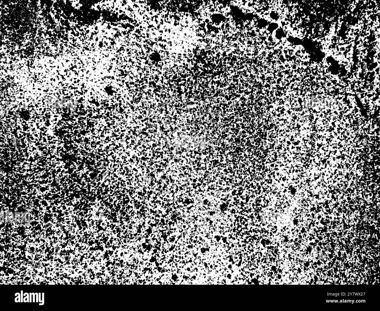 Rusty grunge texture. Aggressive damaged surface. Black white ...