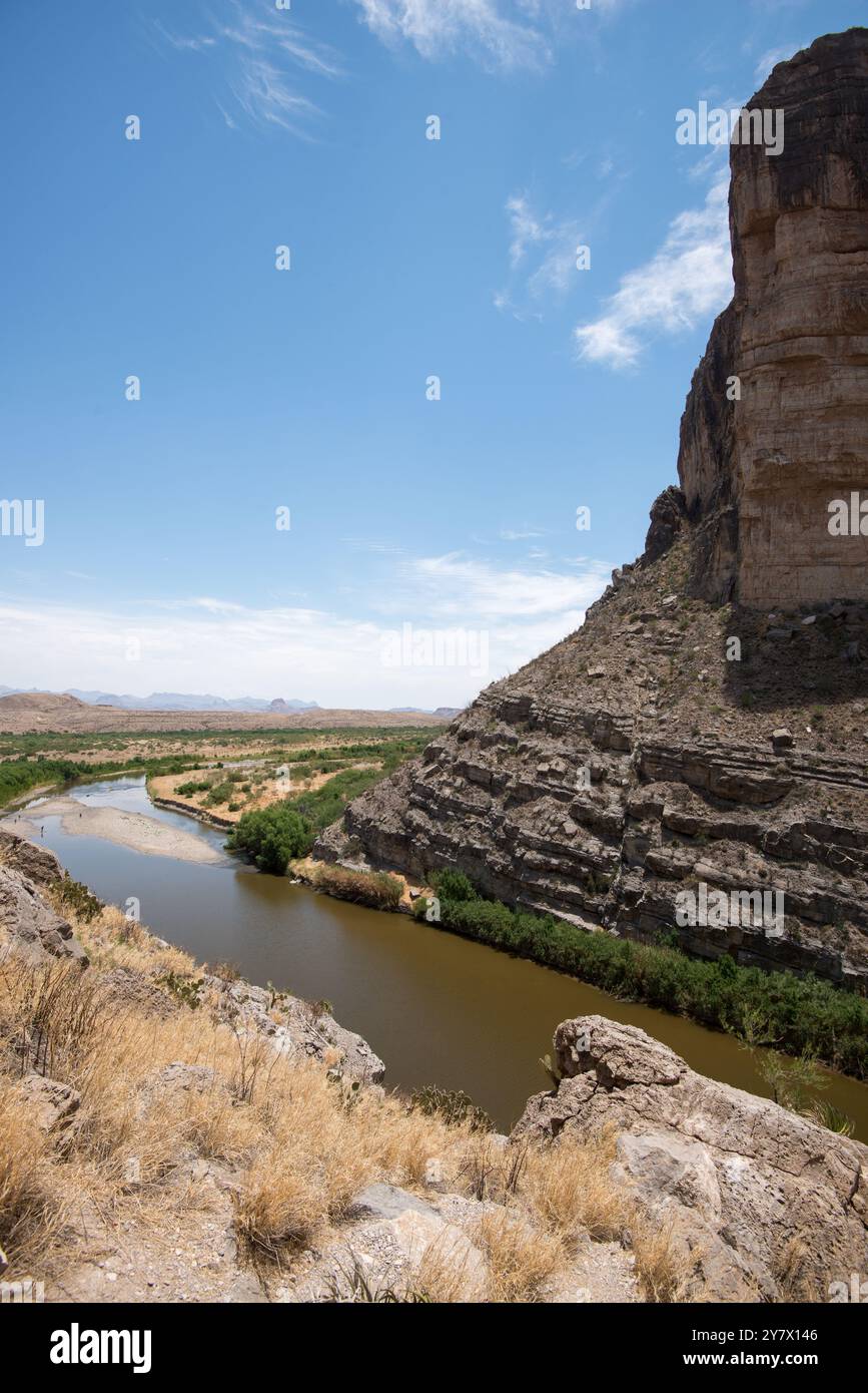 Rio Grande River in Big Bend National Park, Texas Stock Photo - Alamy