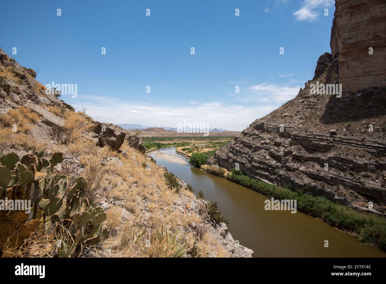 Rio Grande River in Big Bend National Park, Texas Stock Photo - Alamy