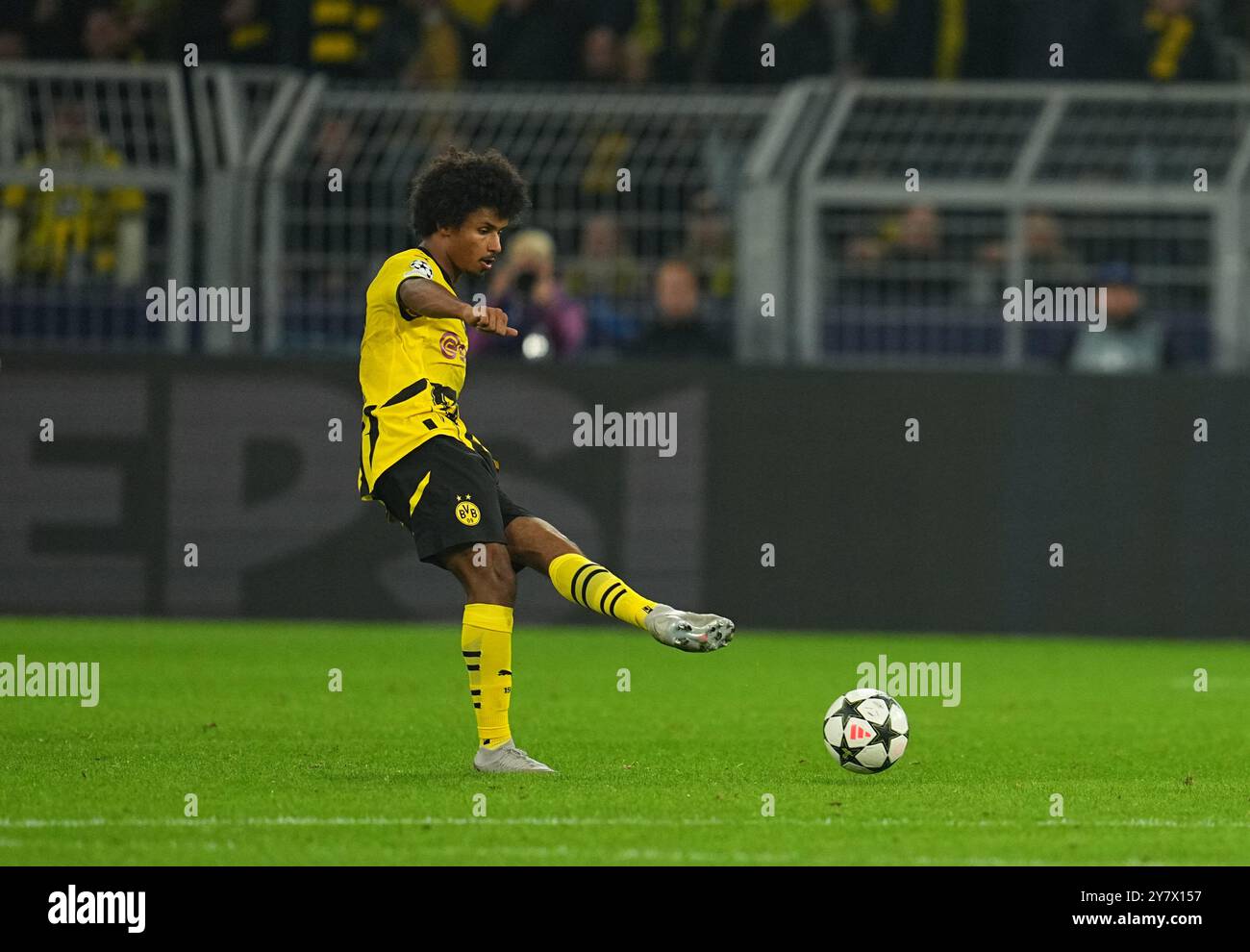 Signal Luna Park, Dortmund, Germany. 01st Oct, 2024. Karim Adeyemi of ...