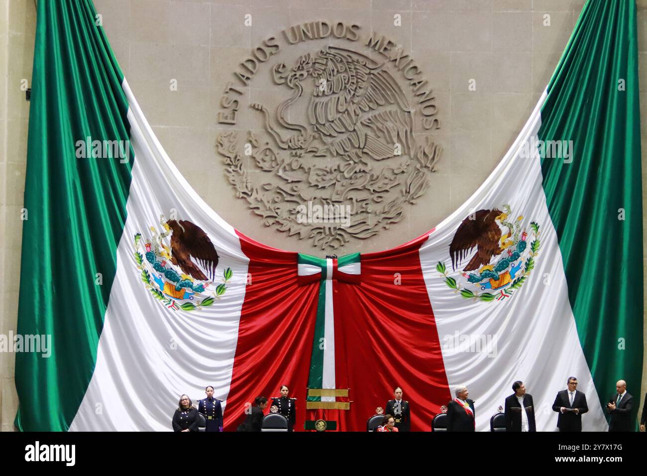 Mexico City, Mexico. 01st Oct, 2024. President of the Chamber of ...