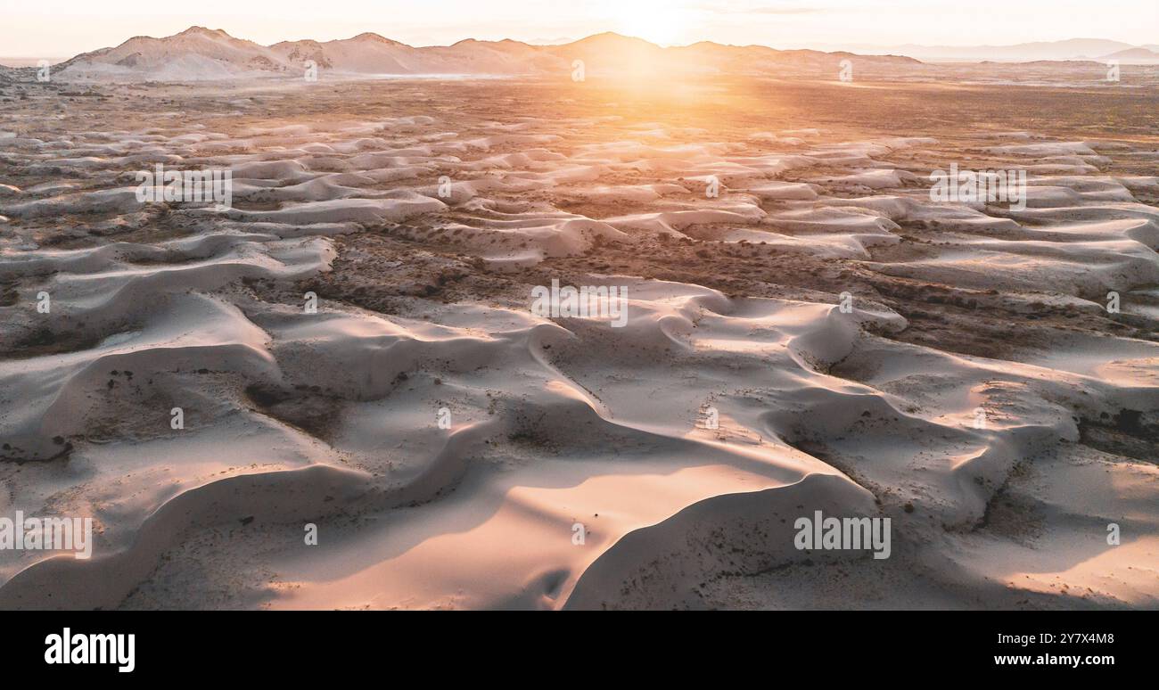 Aerial view sand mountain desert hi-res stock photography and images ...