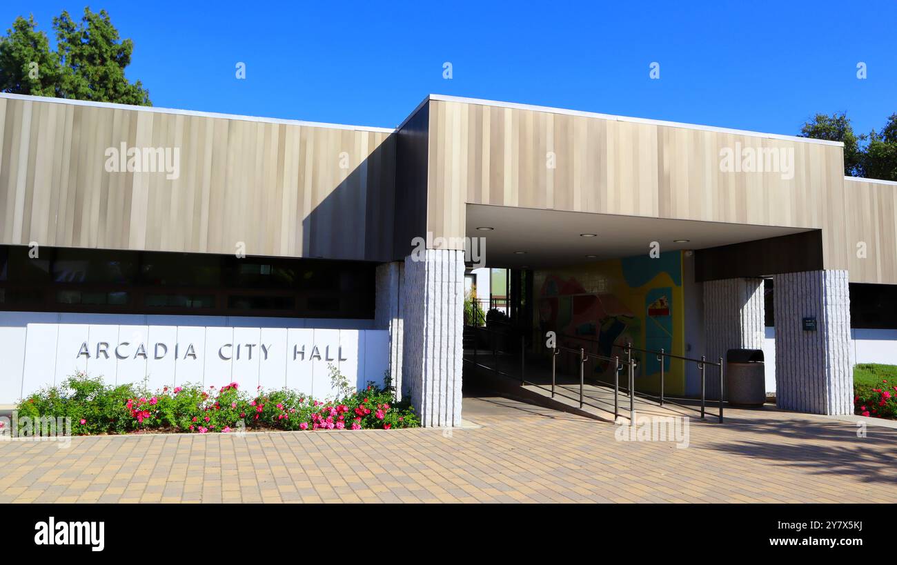 Arcadia City Hall located at 240 W Huntington Dr, Arcadia, California ...