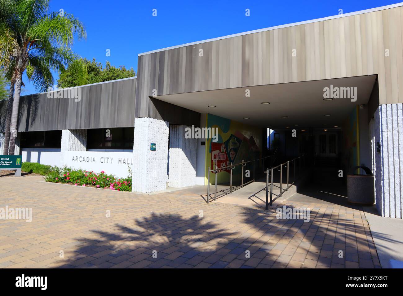 Arcadia City Hall located at 240 W Huntington Dr, Arcadia, California ...