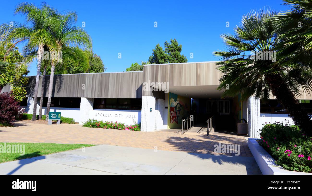 Arcadia City Hall located at 240 W Huntington Dr, Arcadia, California ...