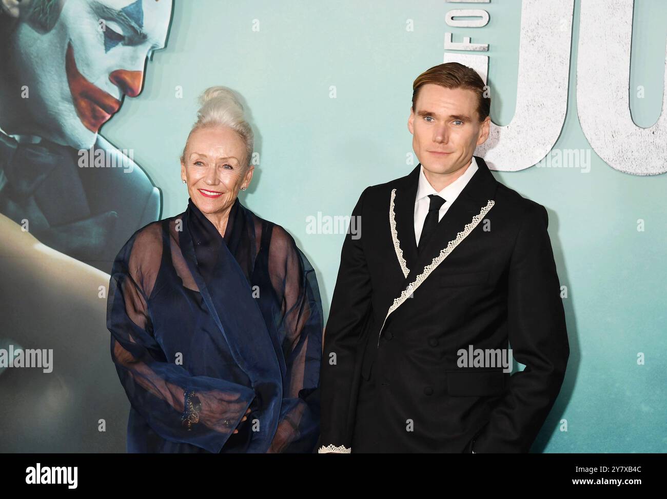 HOLLYWOOD, CALIFORNIA - SEPTEMBER 30: Hudson Oz (R) and guest attend ...