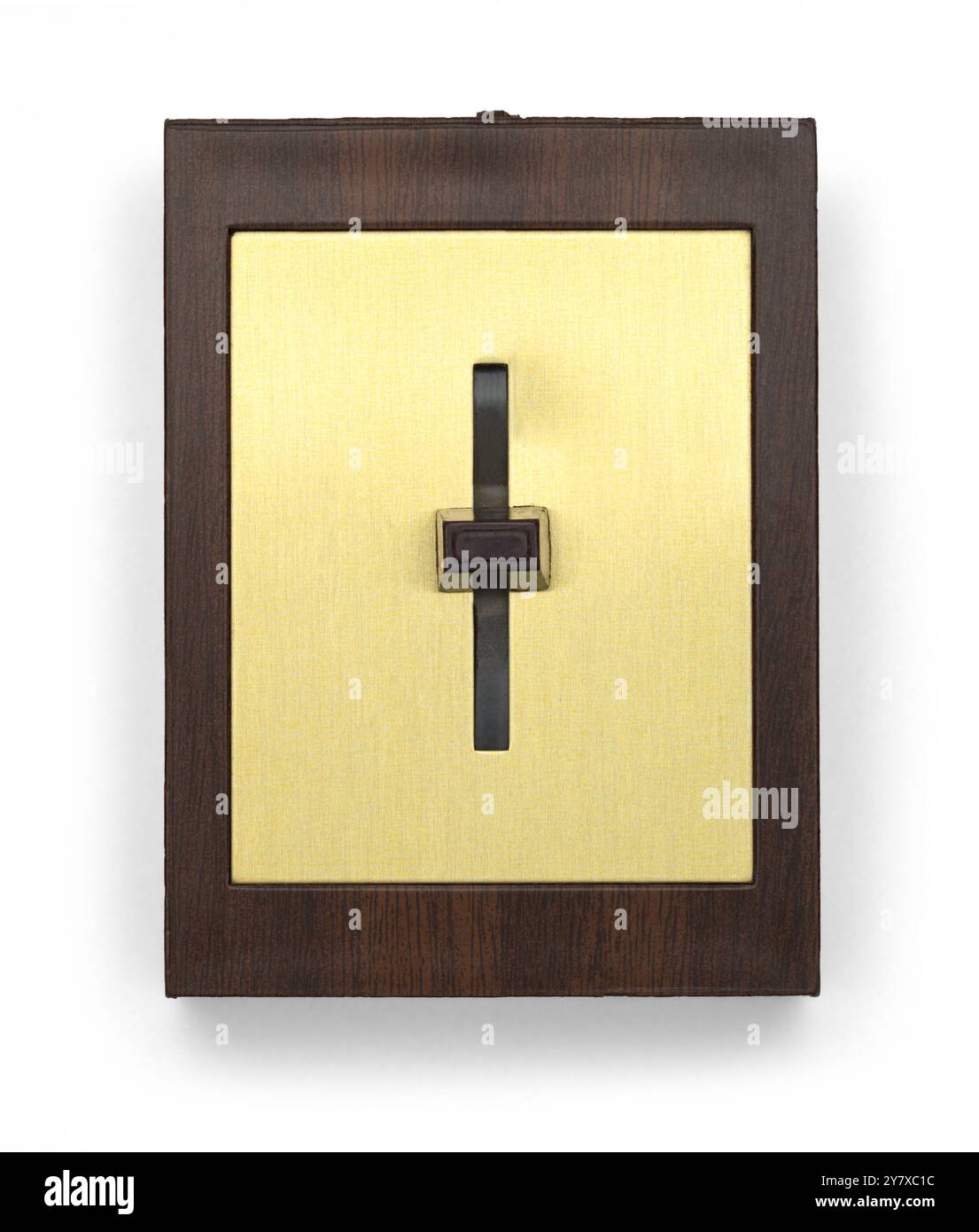 Dimmer Light Switch Cut Out on White Stock Photo - Alamy