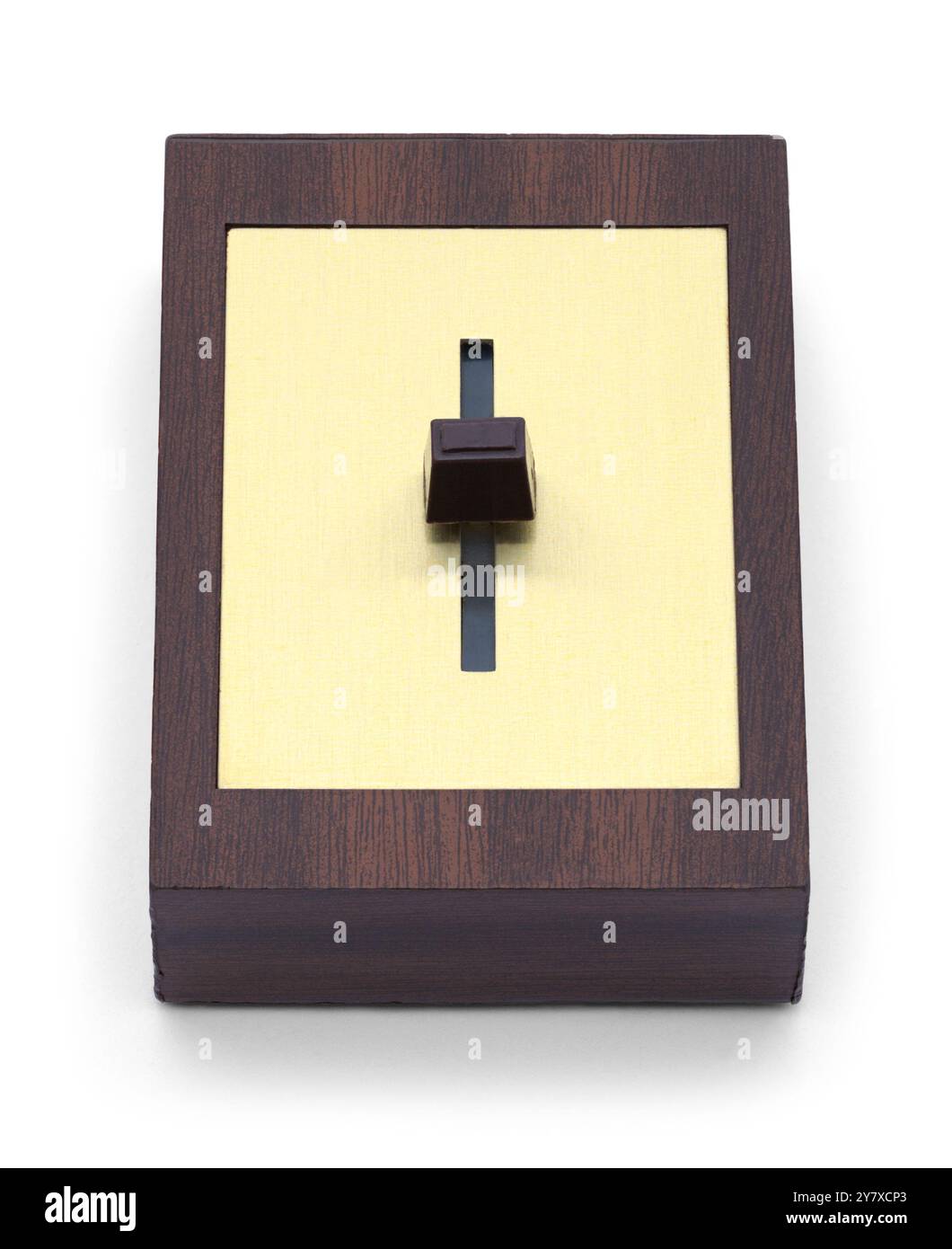 Old Switch Box Cut Out on White Stock Photo - Alamy