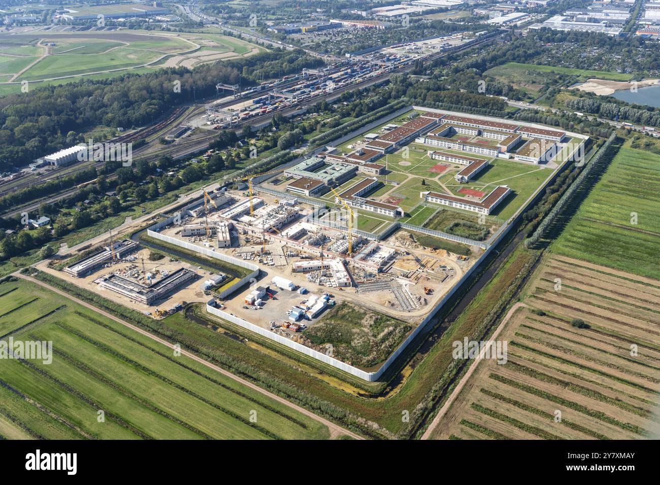 Europe, Germany, Hamburg, Billwerder, JVAB, JVA, prison, jail ...