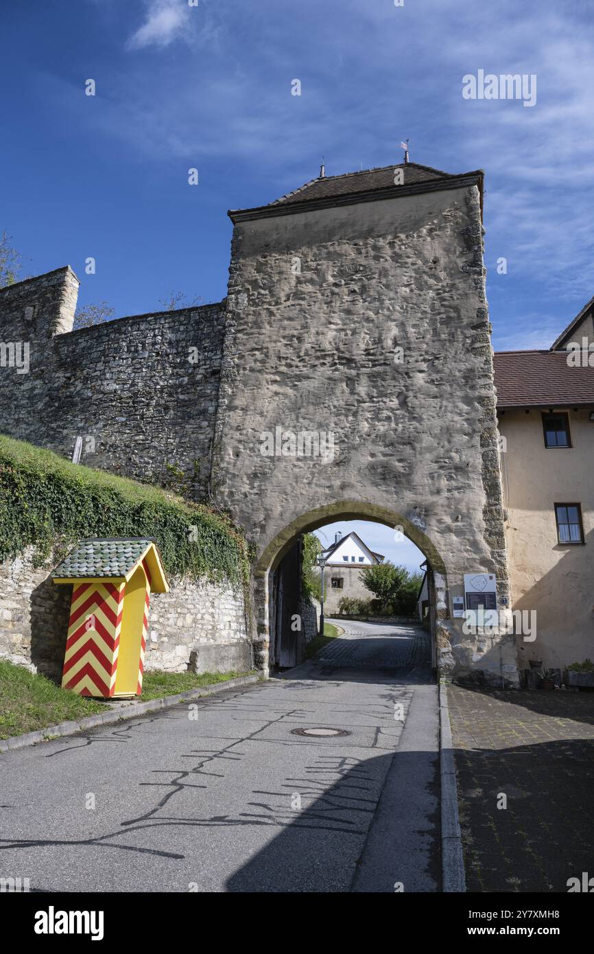 Lower Tor tor, the historic town gate of Aach in Hegau, district of ...