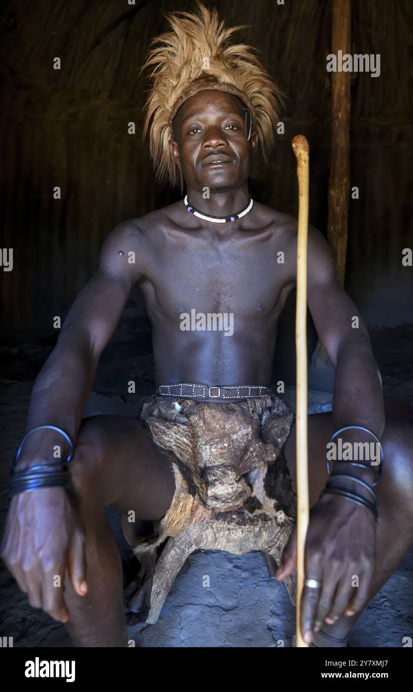 Himba men hi-res stock photography and images - Alamy