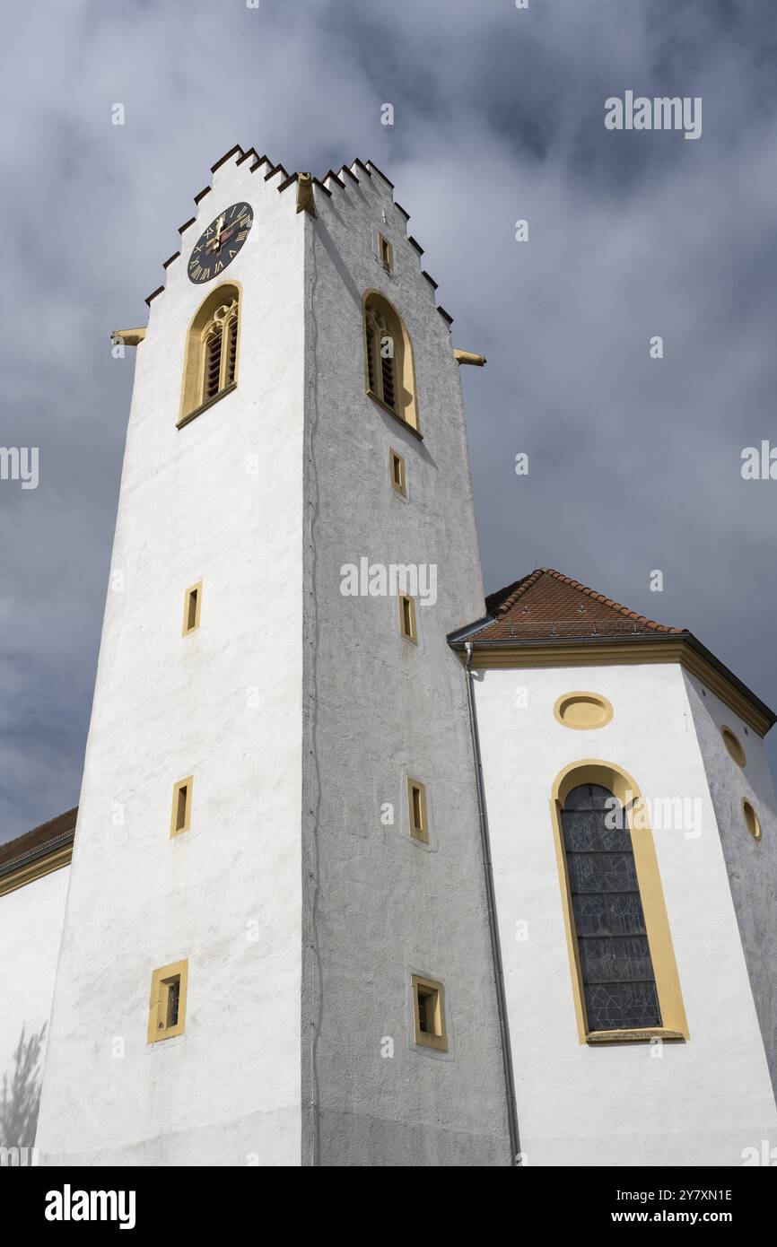 The Catholic parish church of St Nicholas in the historic upper town of ...