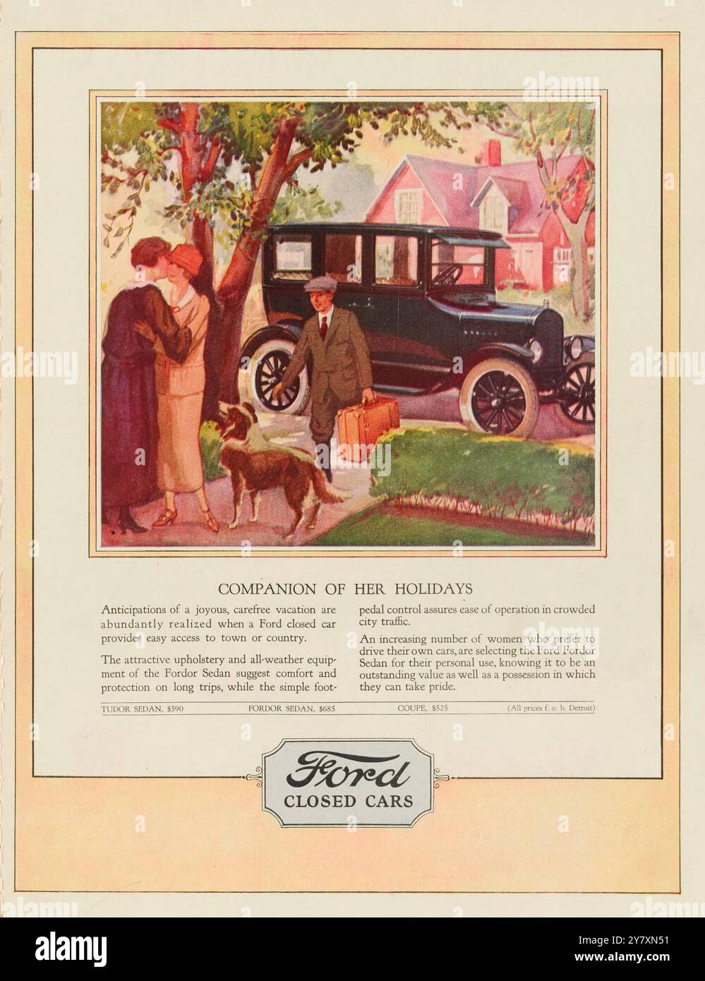 1920s car advertisement hi-res stock photography and images - Alamy