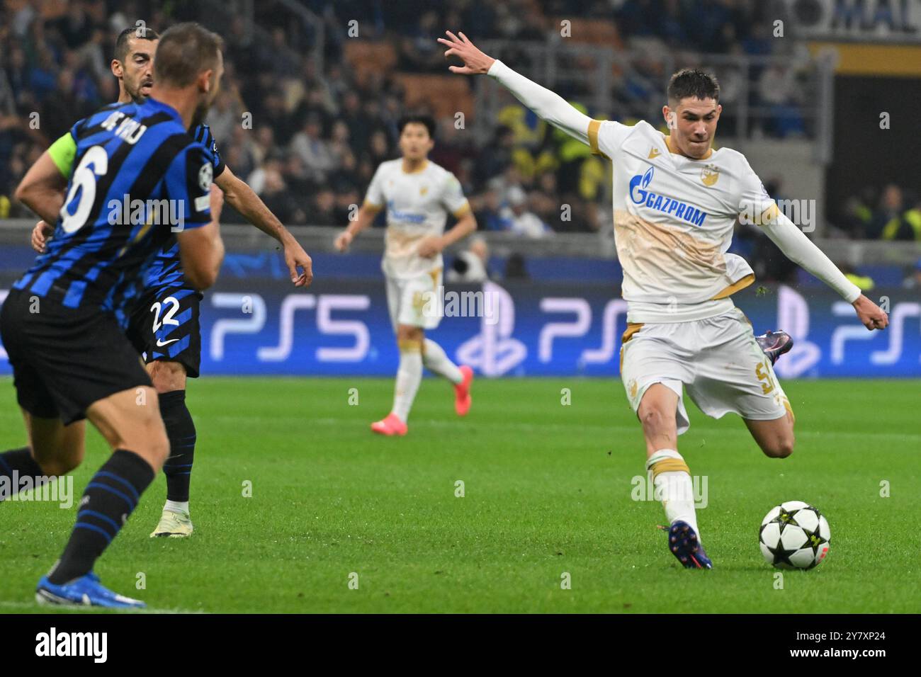1st October 2024; Stadio San Siro, Milan, Italy, UEFA Champions League ...