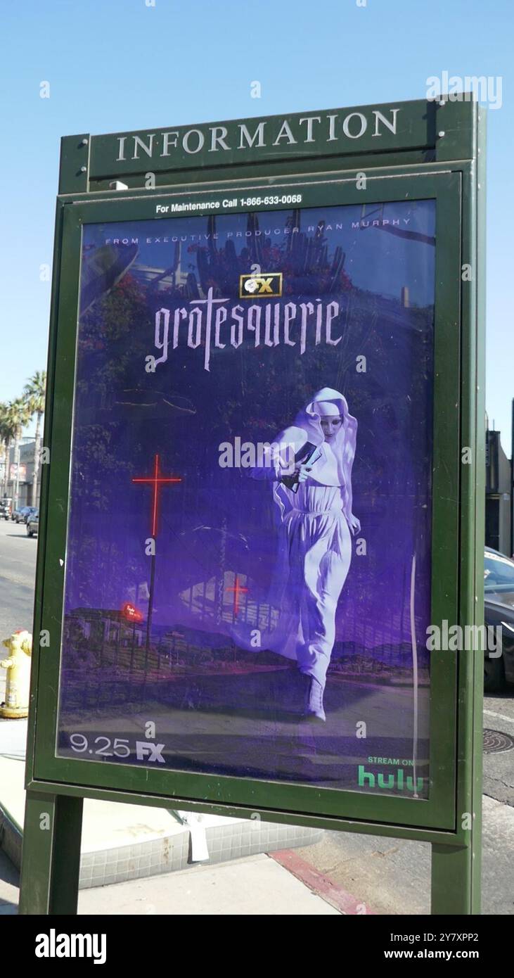 Los Angeles, California, USA 30th September 2024 Grotesquerie Poster on ...