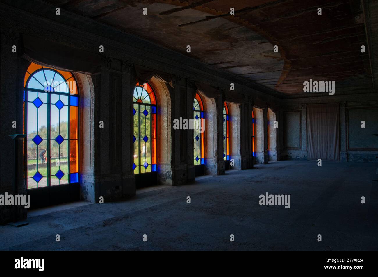 Seaside Park of Villa Favorita in Ercolano - Naples Stock Photo - Alamy