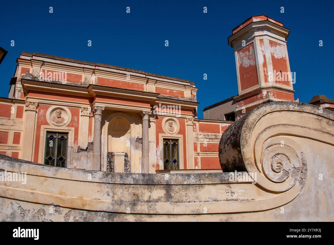 Seaside Park of Villa Favorita in Ercolano - Naples Stock Photo - Alamy