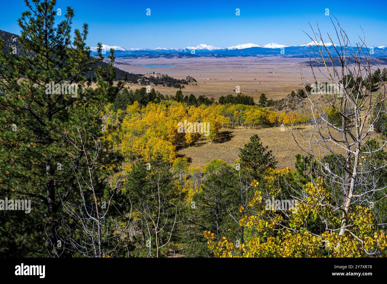 Wilkerson Pass in Colorado with views of the Collegiant Mountain Range ...
