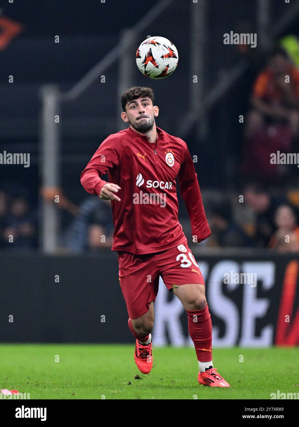 ISTANBUL - Yusuf Demir of Galatasaray SK during the UEFA Europa League ...