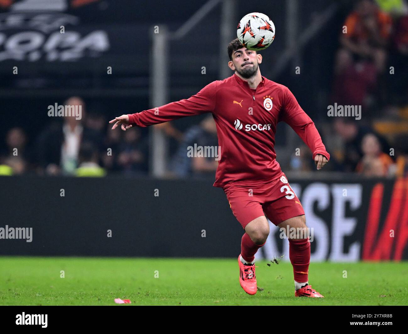 ISTANBUL - Yusuf Demir of Galatasaray SK during the UEFA Europa League ...
