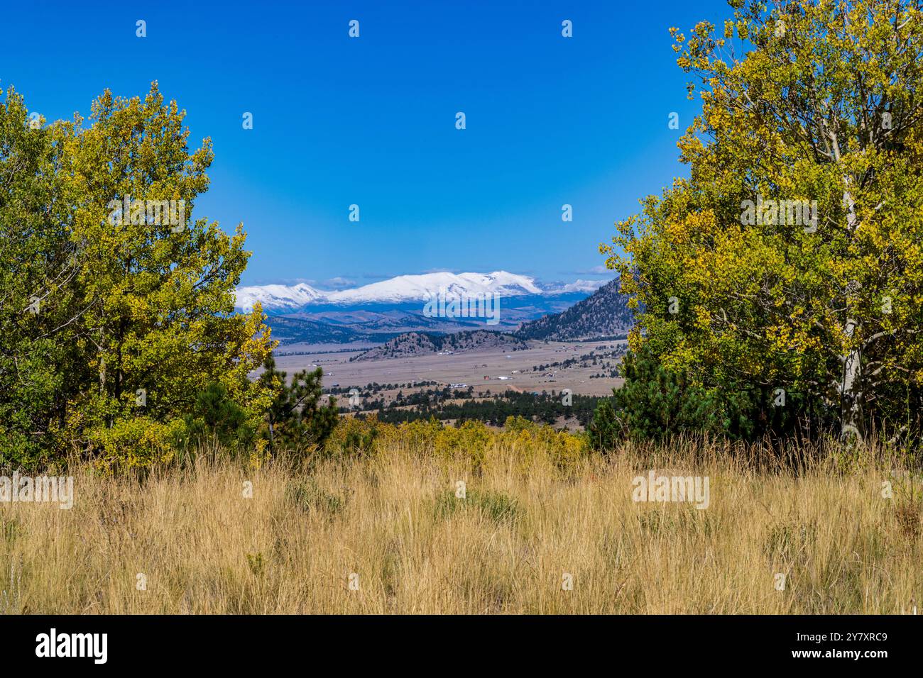 Wilkerson Pass in Colorado with views of the Collegiant Mountain Range ...