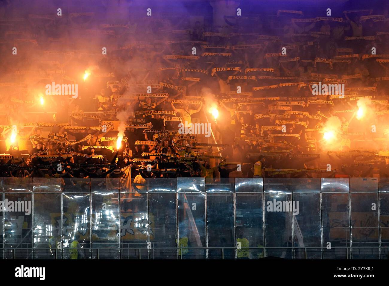 01/10/2024, Barcelona, Estadi Olímpic Lluís Companys, UEFA Champions ...