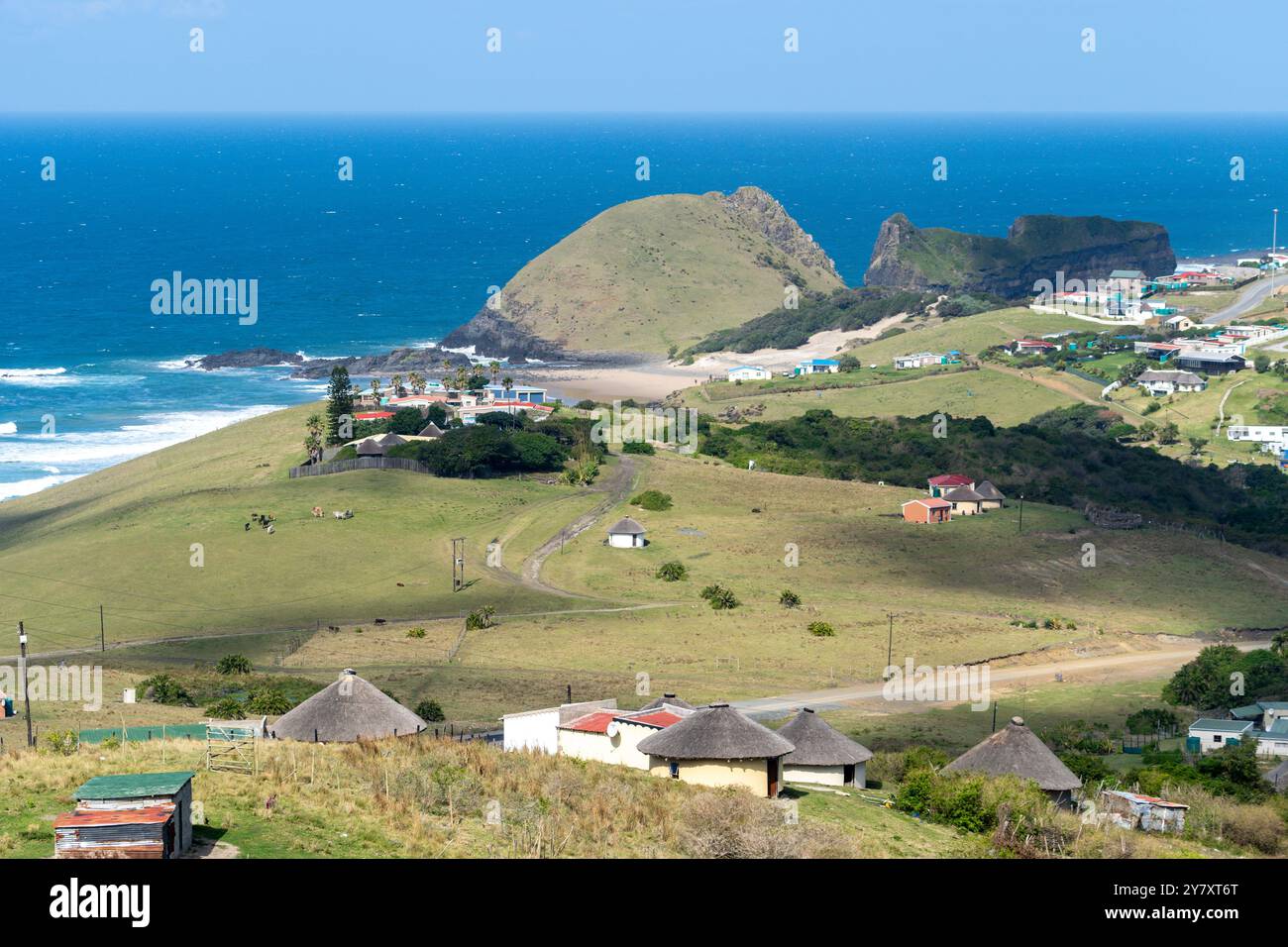 Hole in the Wall, trip to the Wild Coast, South Africa, from Port St ...