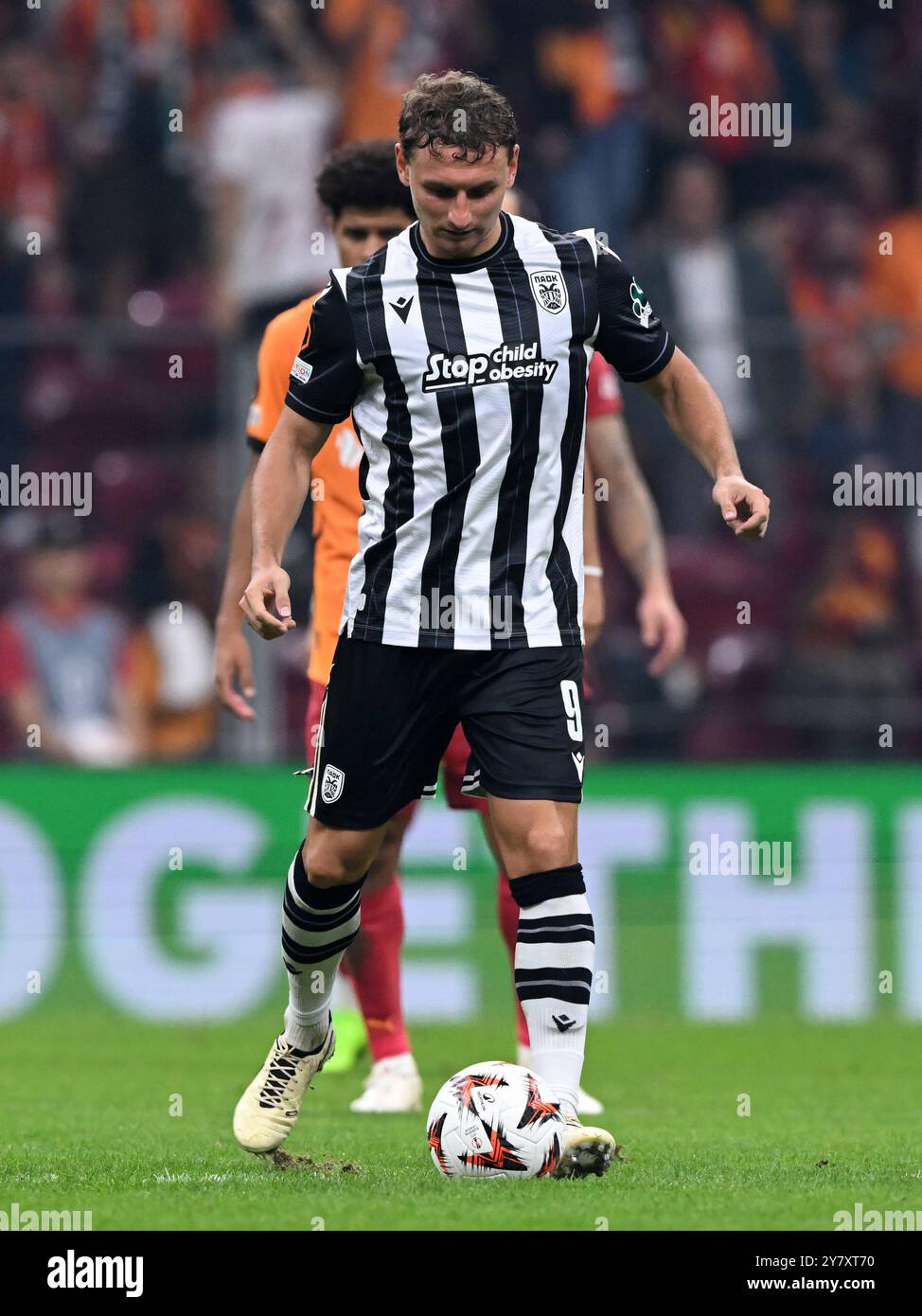 ISTANBUL - Fedor Chalov of PAOK Saloniki during the UEFA Europa League ...